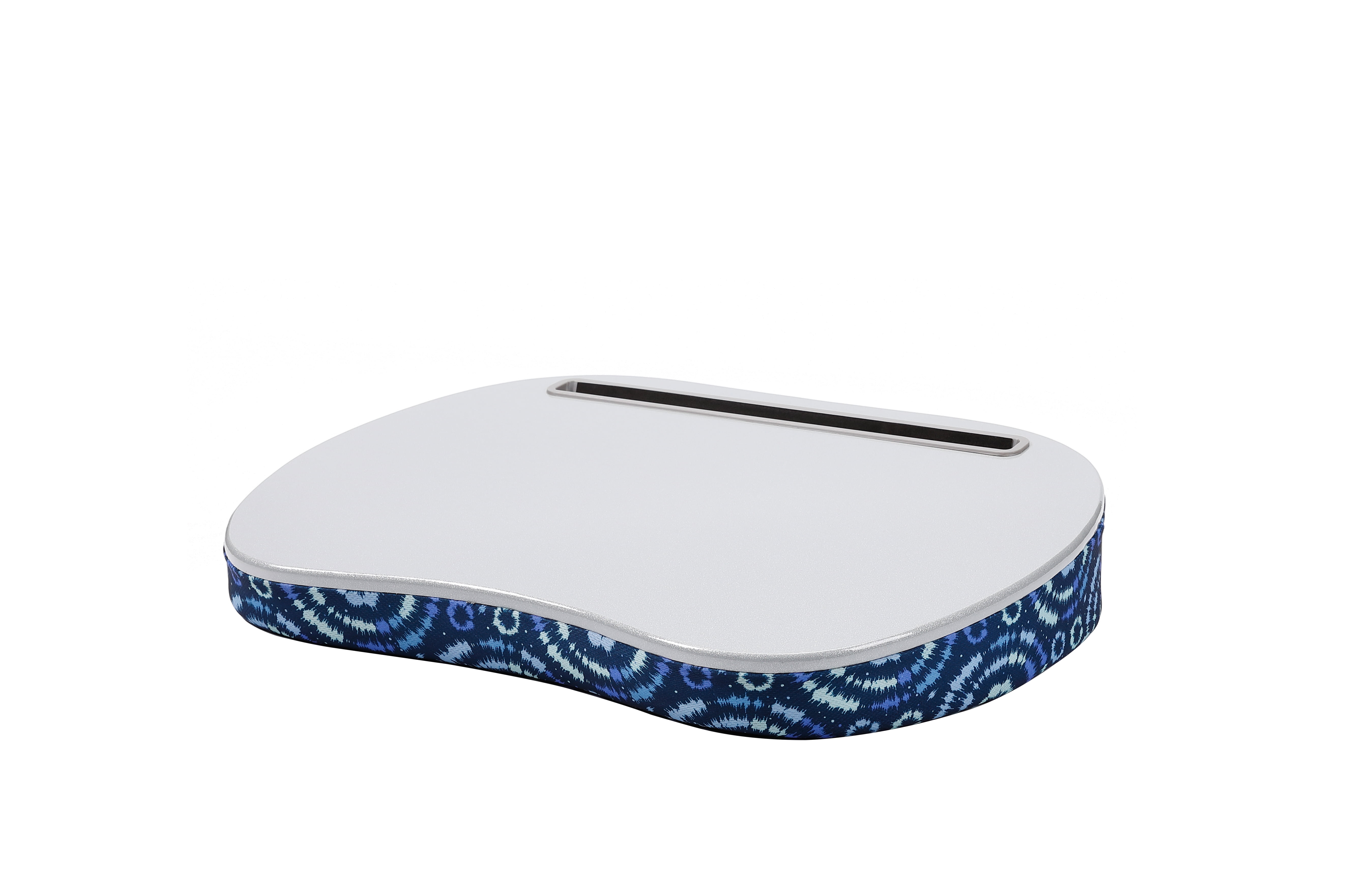 Sofia + Sam Padded Travel Lap Desk for Laptop, Writing & 13”, 15” Devices - Blue Sunbursts ...