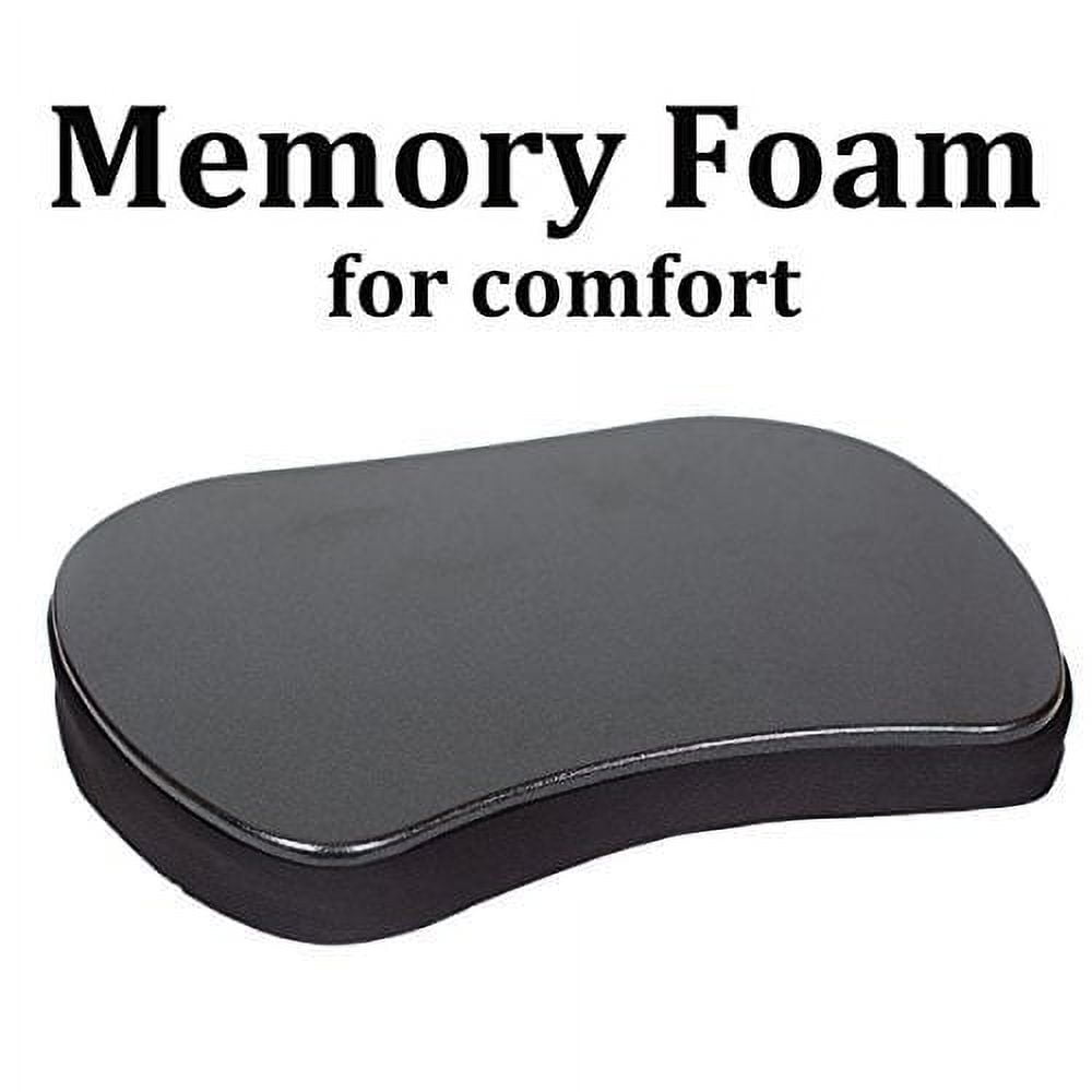 Sofia + Sam Mini Memory Foam Lap Desk Color: Black - Walmart.com