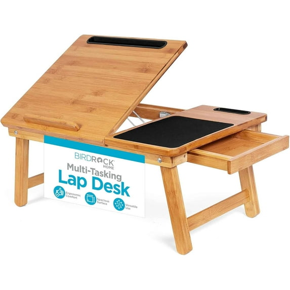 Sofia+Sam Multi Tasking Laptop Bed Tray | Lap Desk Supports Laptops Up ...