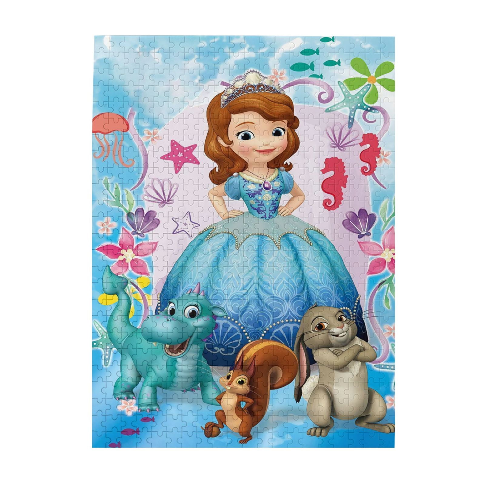 Sofia The First Jigsaw Puzzles 300 500 1000 Piece Colorful Educational ...