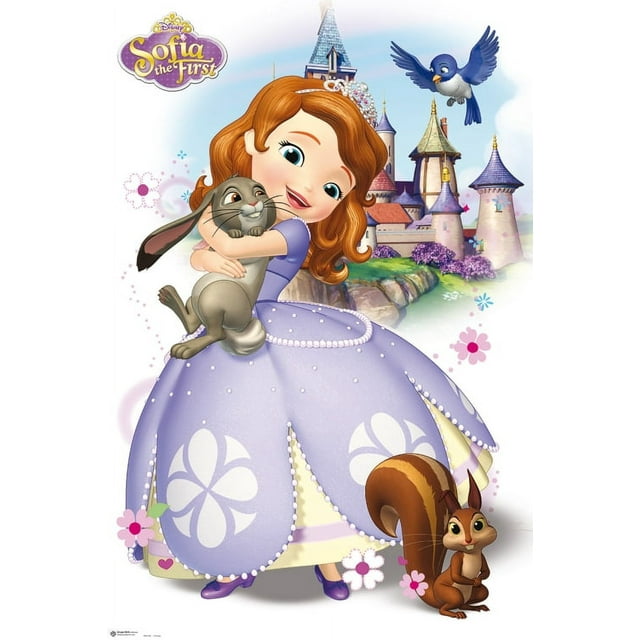 Sofia The First Laminated Poster (24 x 36) - Walmart.com