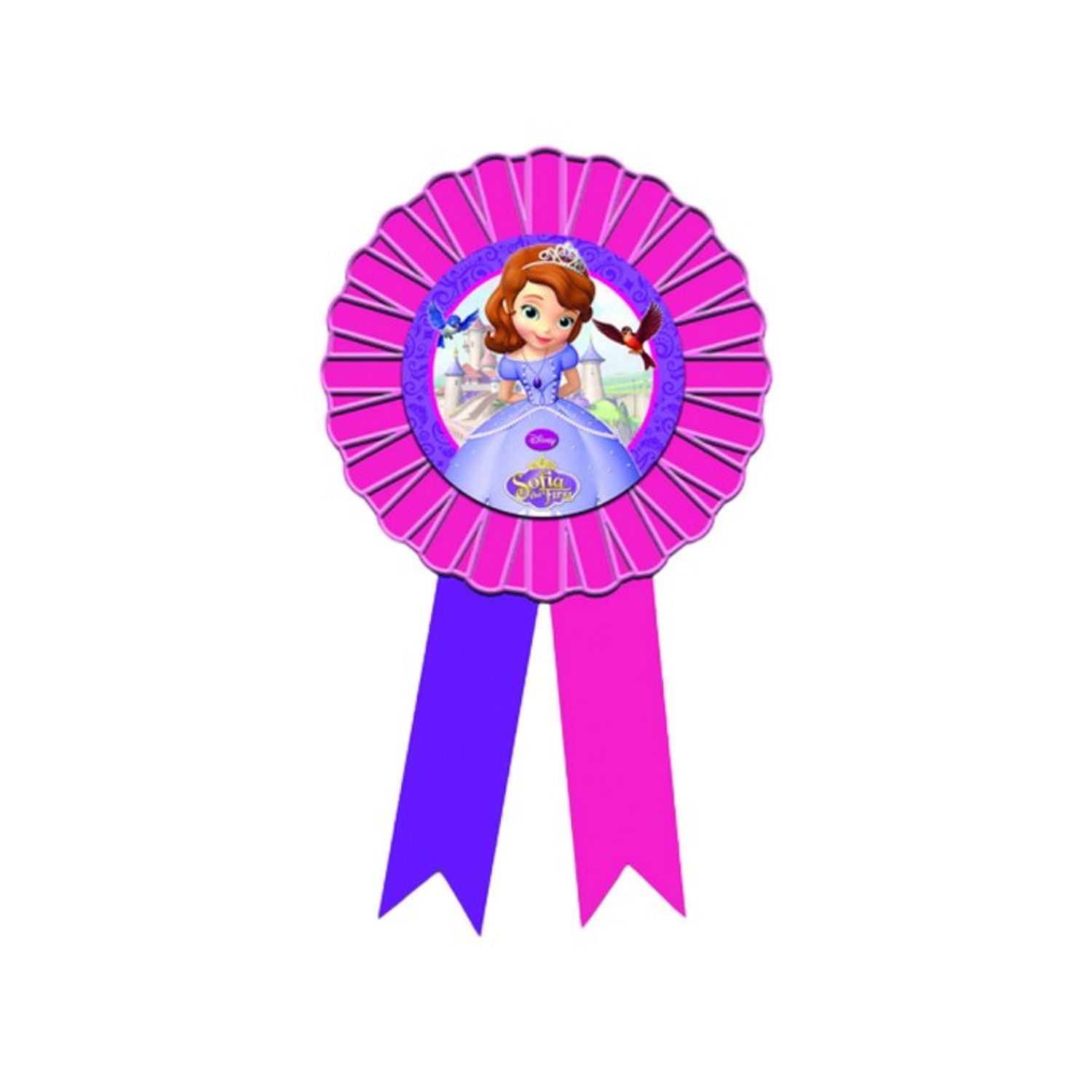 Sofia The First Rosette Button - Walmart.com