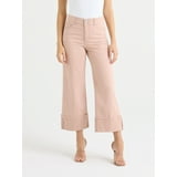 Sofia by Sofia Vergara Women's and Women's Plus Margot Wide Crop Super ...