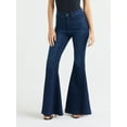 Sofia Vergara Women's and Women's Plus Melisa Mega Flare Jeans, Sizes 0 ...