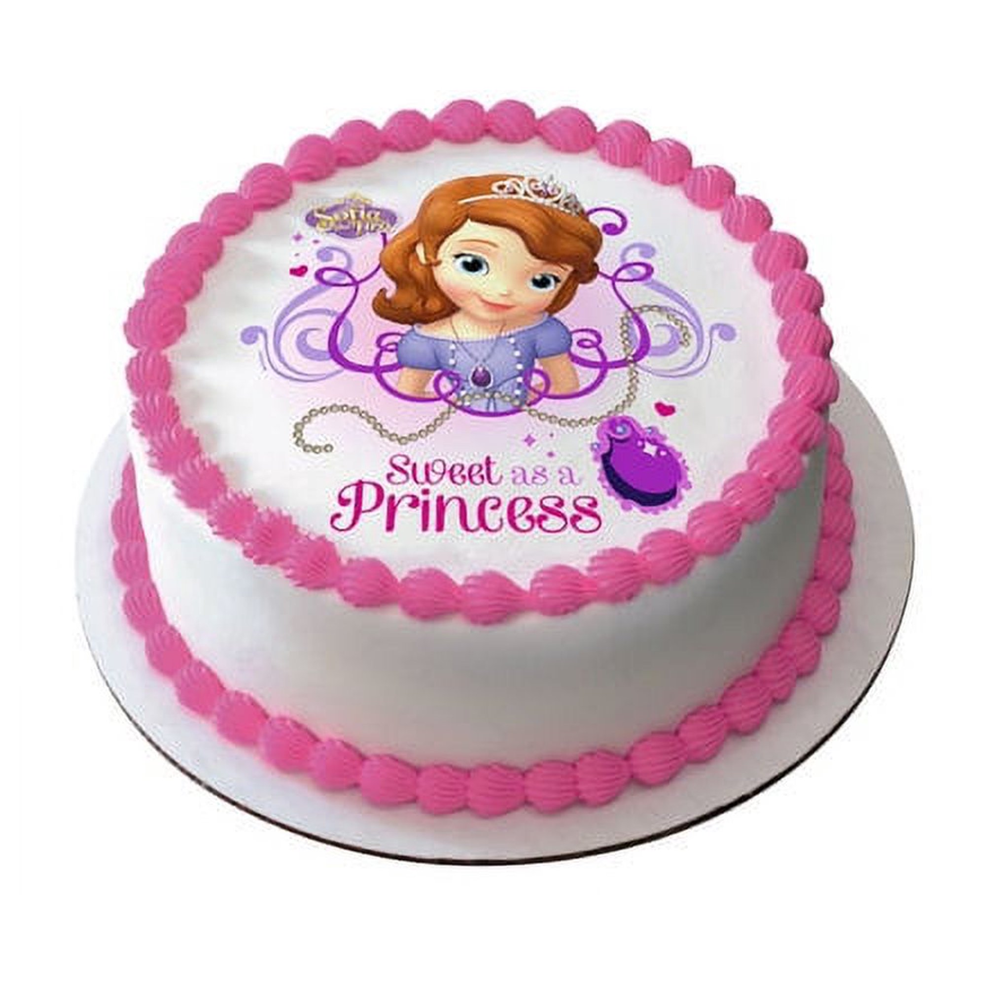 Sofia The First Sheet Cake