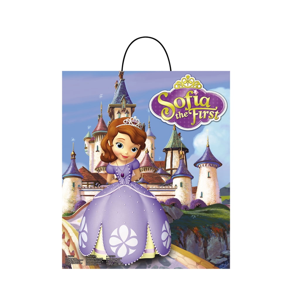 Sofia the First Essential Treat Bag, 15.5 in. x 13.25 in., Gift Bag ...