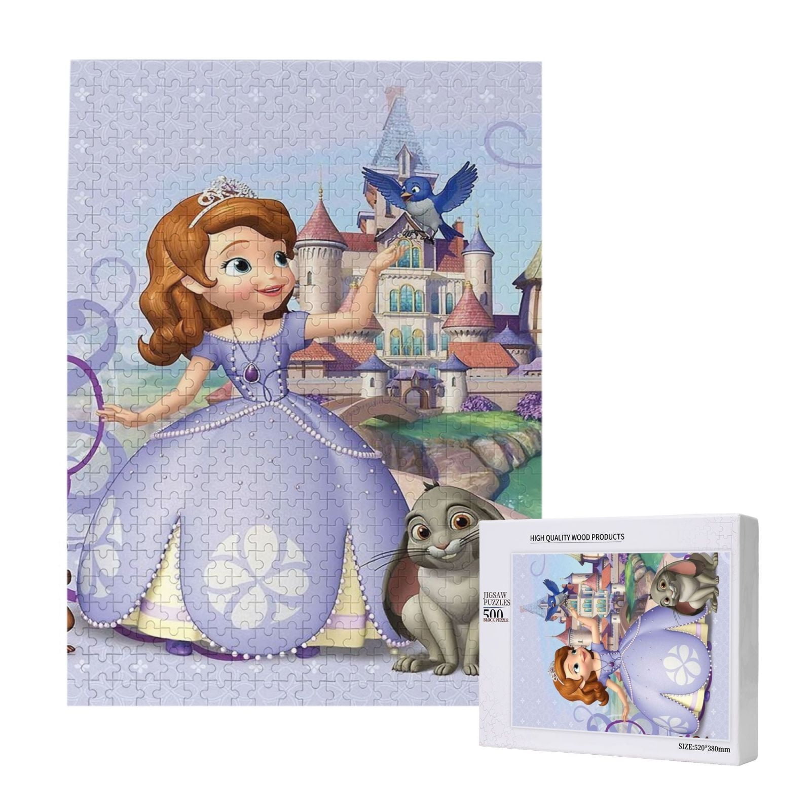 Sofia the First Jigsaw Puzzle Interactive Brain Teaser Board Game for ...