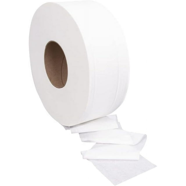 Sofidel Right Choice White 2 Ply Jumbo Roll Towel Toilet Tissue, 9 x ...