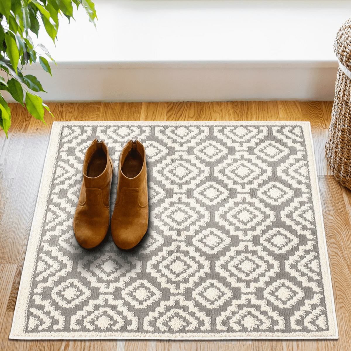 Sofihas Indoor Floor Mat, Non-Slip Machine Washable Entrance Carpet ...