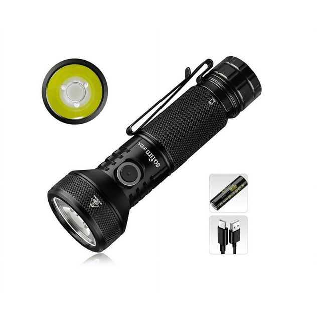 Sofirn IF22A 2100 High Lumen 690m Max Powerful Thrower Flashlight with ...