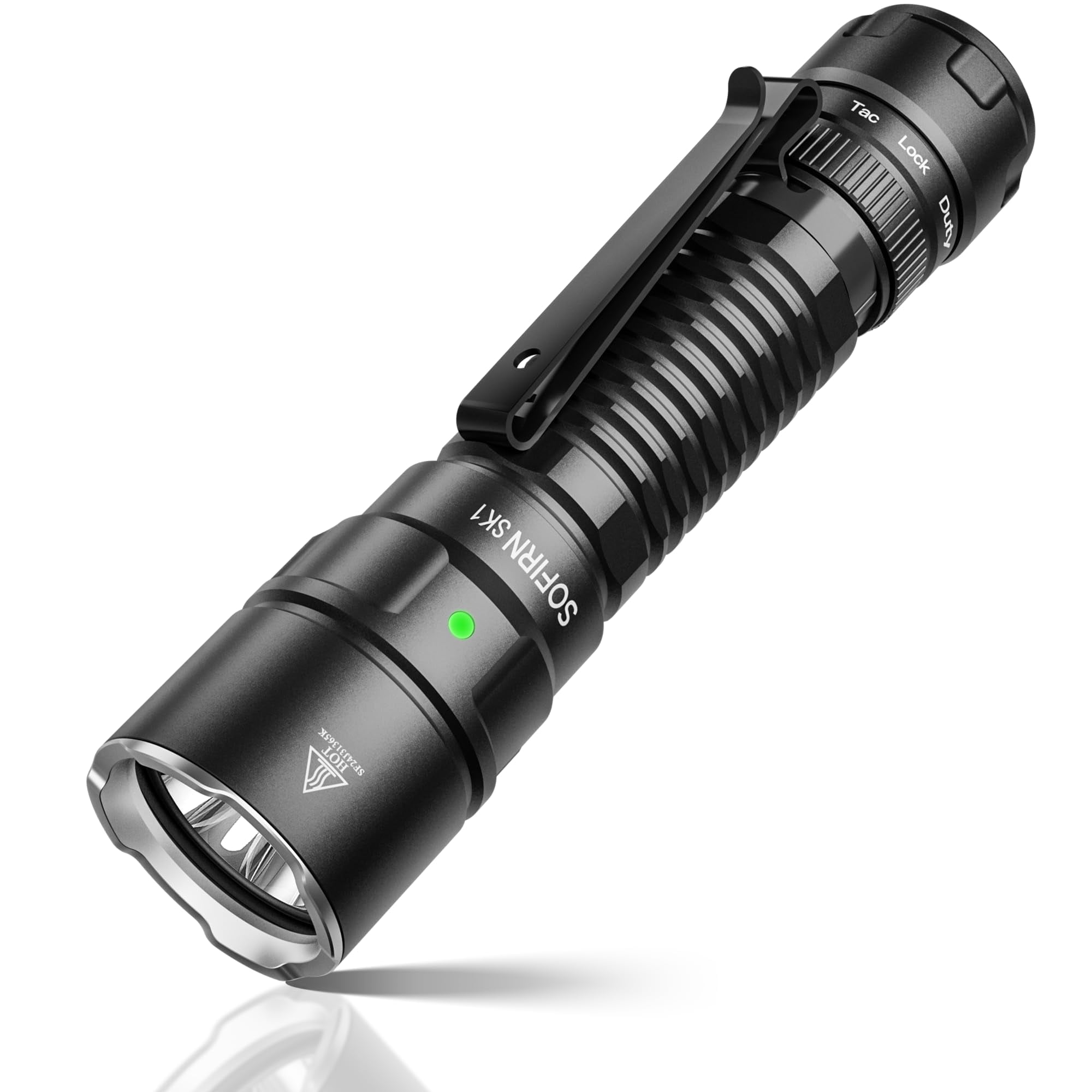 Sofirn SK1 Tactical Flashlight Rechargeable, 1571 FT Long Throw ...
