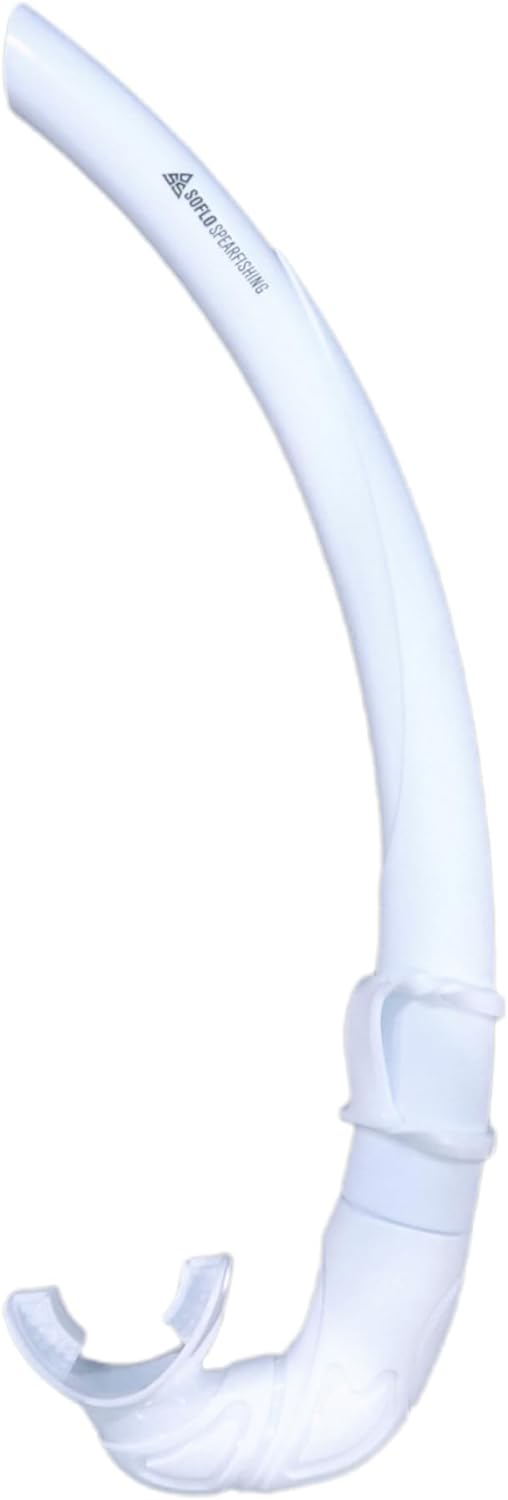 Soflo Spearfishing J Shape Rigid Silicone Snorkel - 100% Food-Grade ...