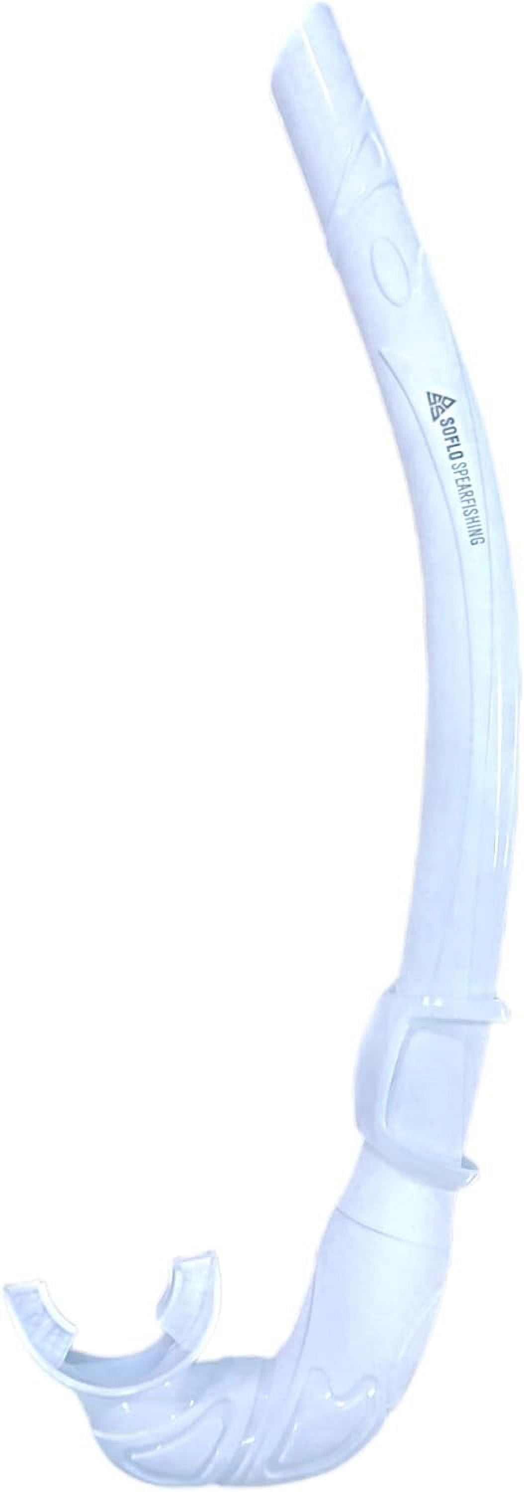 Soflo Spearfishing Ultraflex Silicone Snorkel - For Snorkeling, Scuba ...
