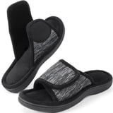 Sofora by RockDoves Women's Adjustable Wrap Memory Foam Slide Slipper ...