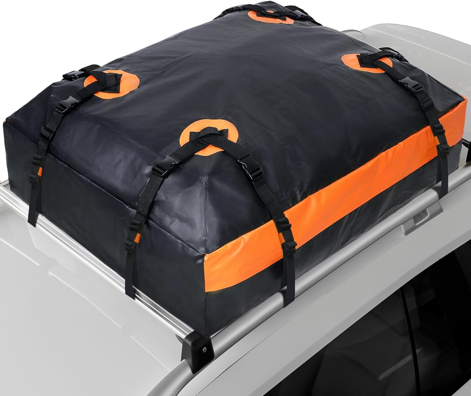 Soft 15 Cubic Feet Car Roof Luggage Bag Rooftop Cargo Carrier ...