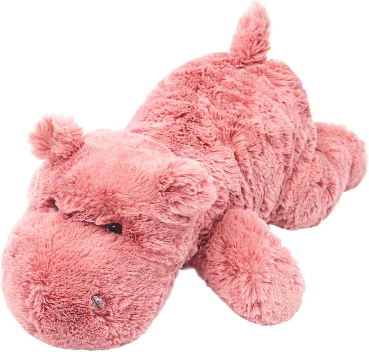 Soft 18in Hippo Stuffed Animals: Hippo Plush Cute Cuddly Body Pillow ...