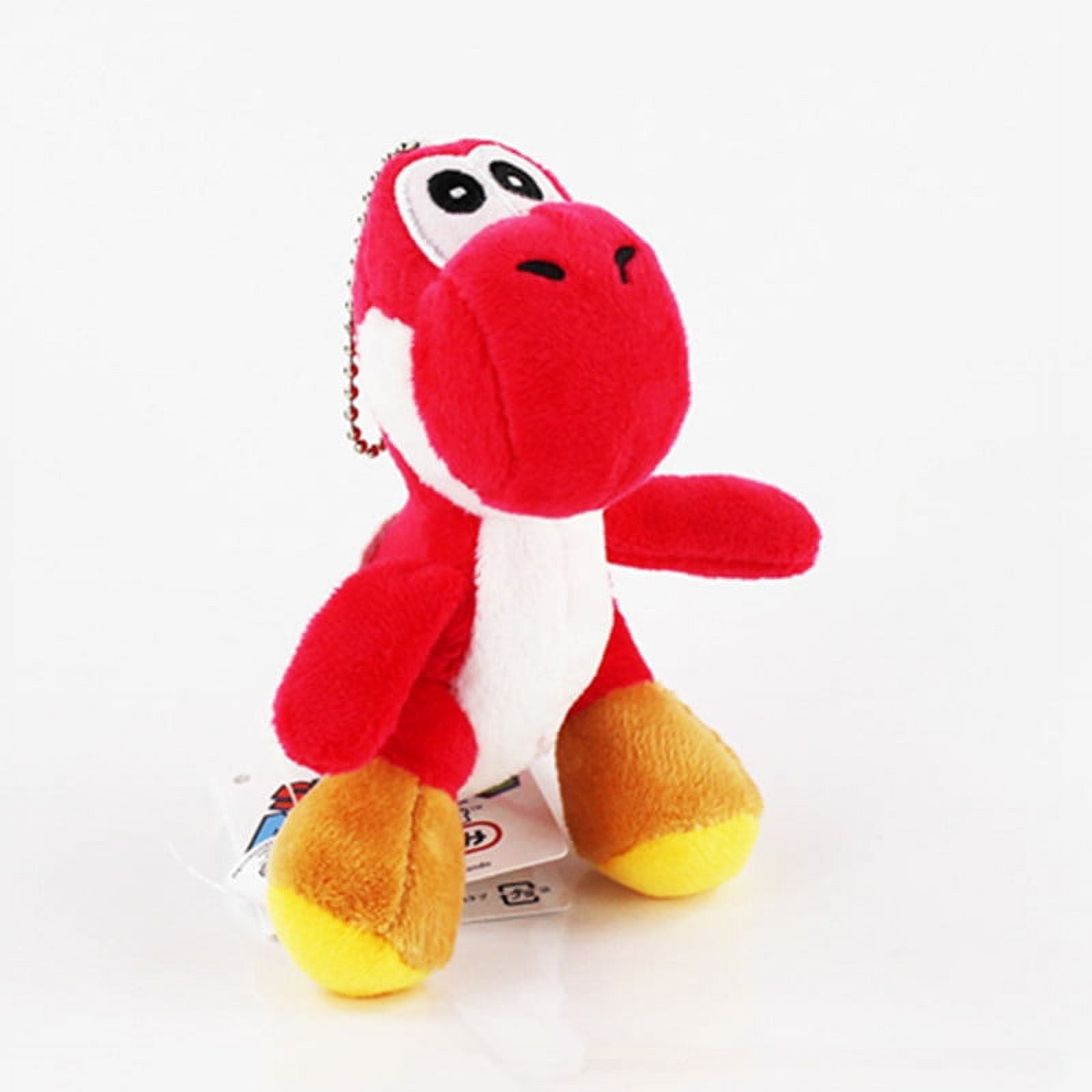 Soft 6" Red Yoshi Plush Set Toy Cartoon Toy Plush Doll Birthday And ...