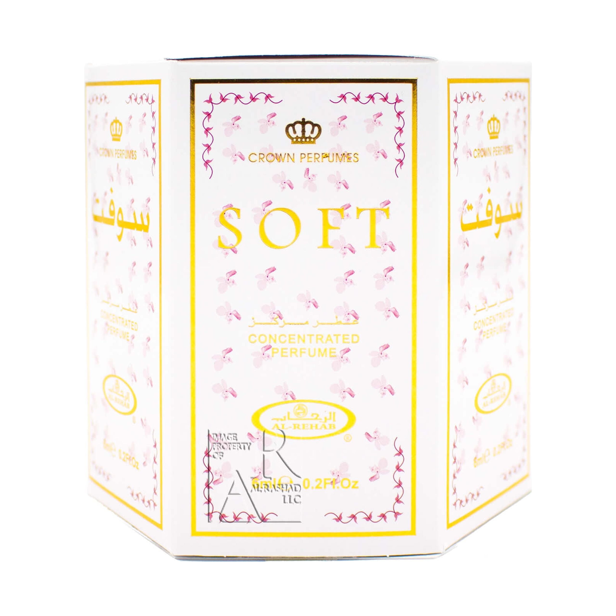 Soft - 6ml (.2oz) Roll-on Perfume Oil by Al-Rehab (Box of 6) - Walmart.com