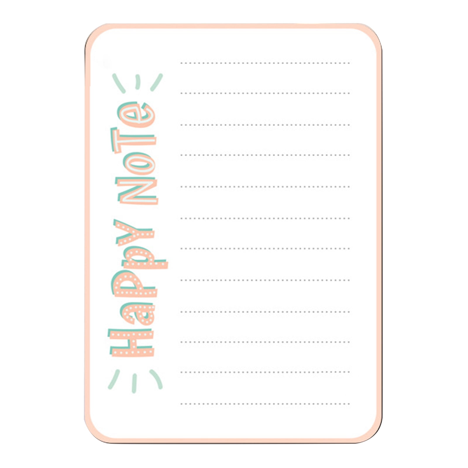 Soft A4 Whiteboard Fridge Message Sticker, Daily Writing Drawing for ...