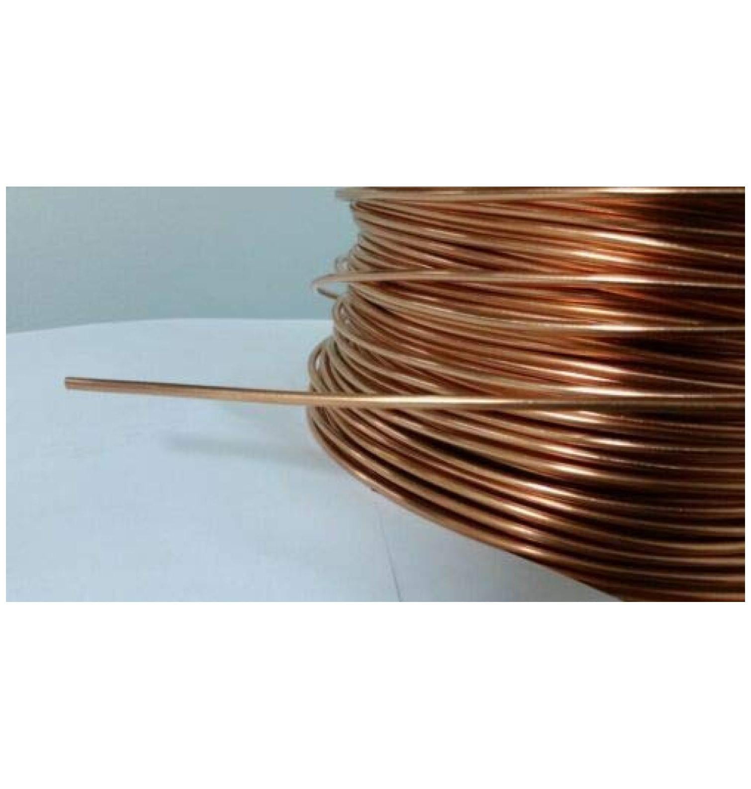 Soft ANNEALED Ground Wire Solid Bare Copper 6 AWG 25 FEET Cables ...