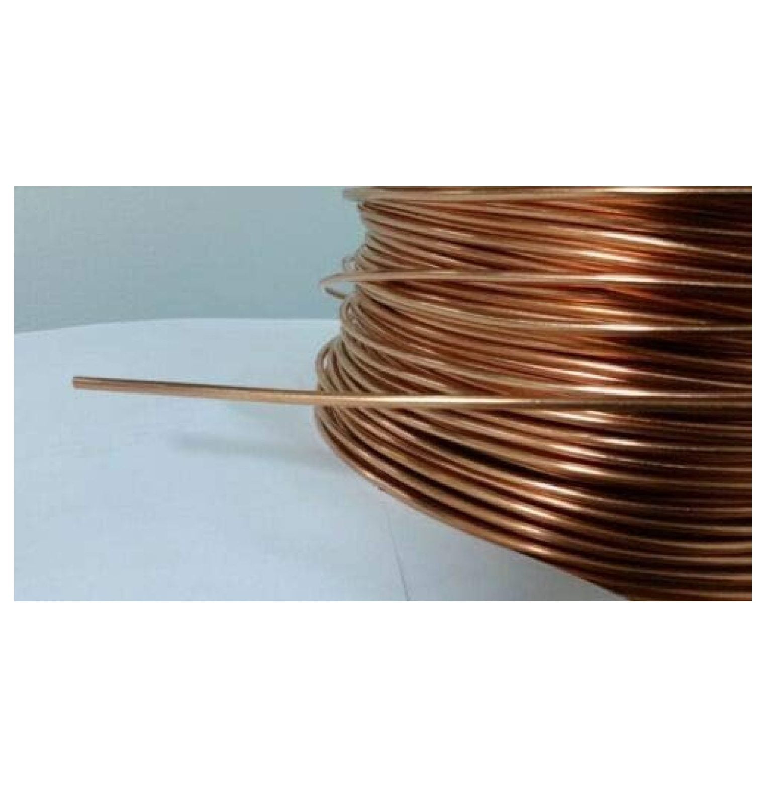 Soft ANNEALED Ground Wire Solid Bare Copper 8 AWG 100 FEET Cables ...