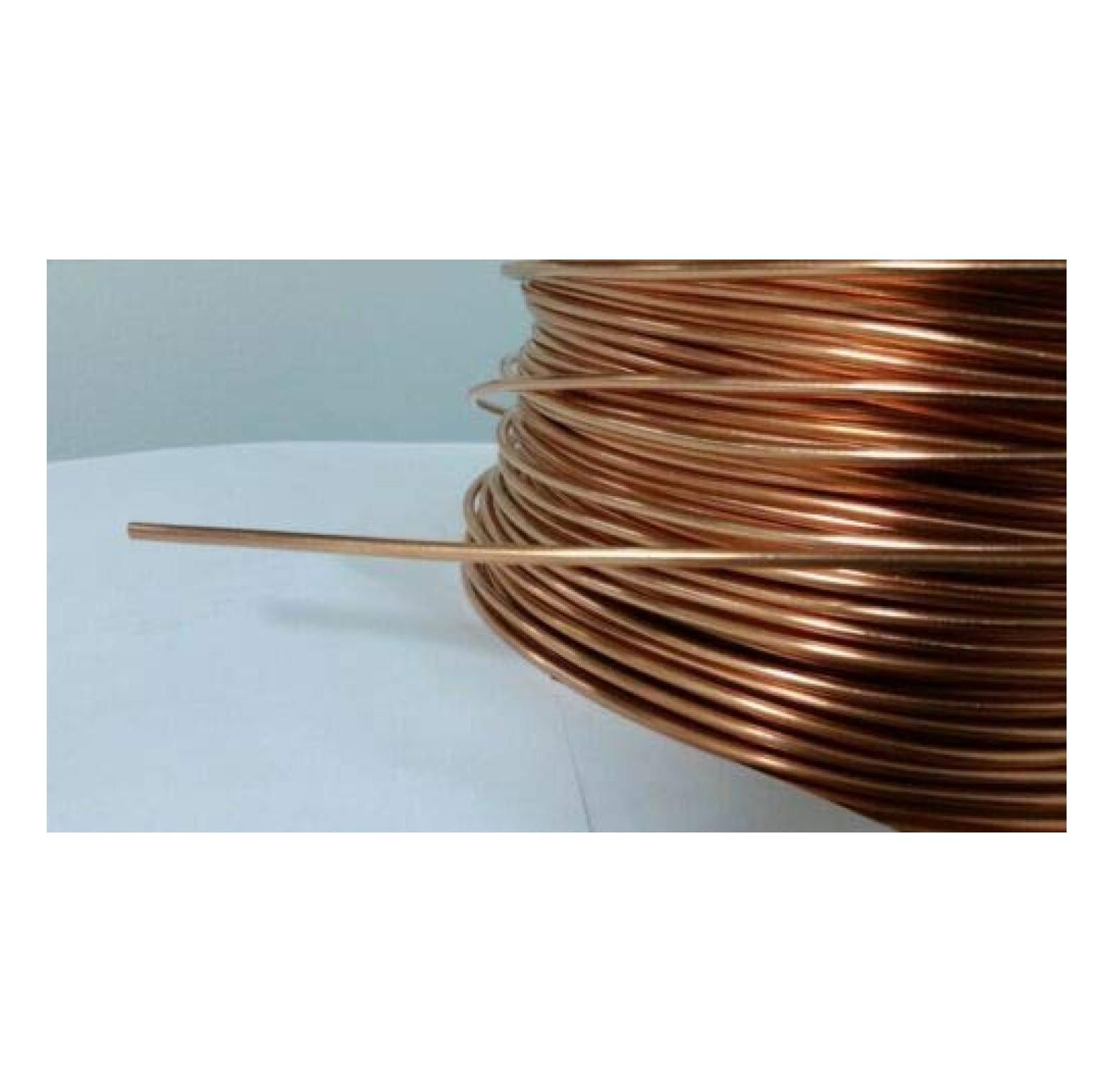 Soft ANNEALED Ground Wire Solid Bare Copper 8 AWG 100 FEET Cables ...