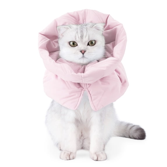 Soft Adjustable Cat E Collar for Post Surgery Recovery Spay Neuter ...