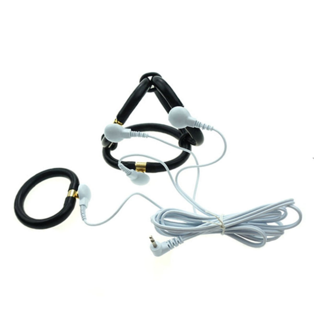 Soft Adjustable Conductive Loops Ring Massager Units with Wires Cable - Walmart.com