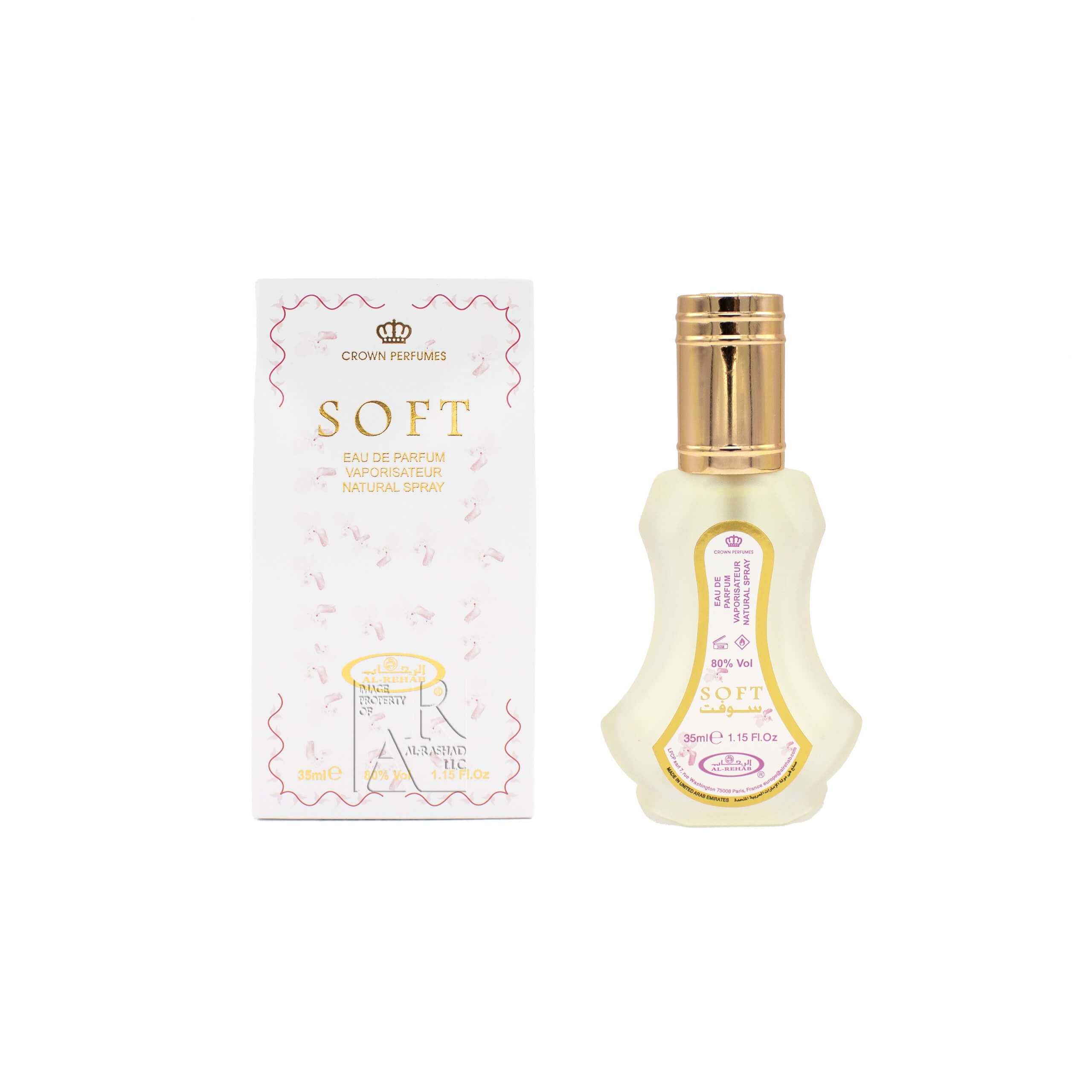 Soft - Al-Rehab Eau De Natural Perfume Spray - 35 ml (1.15 fl. oz) - 12 ...