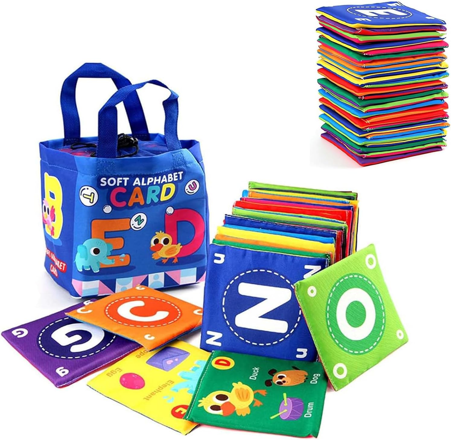 Soft Alphabet Flash Cards,Early Childhood Enlightenment Book Letters ...