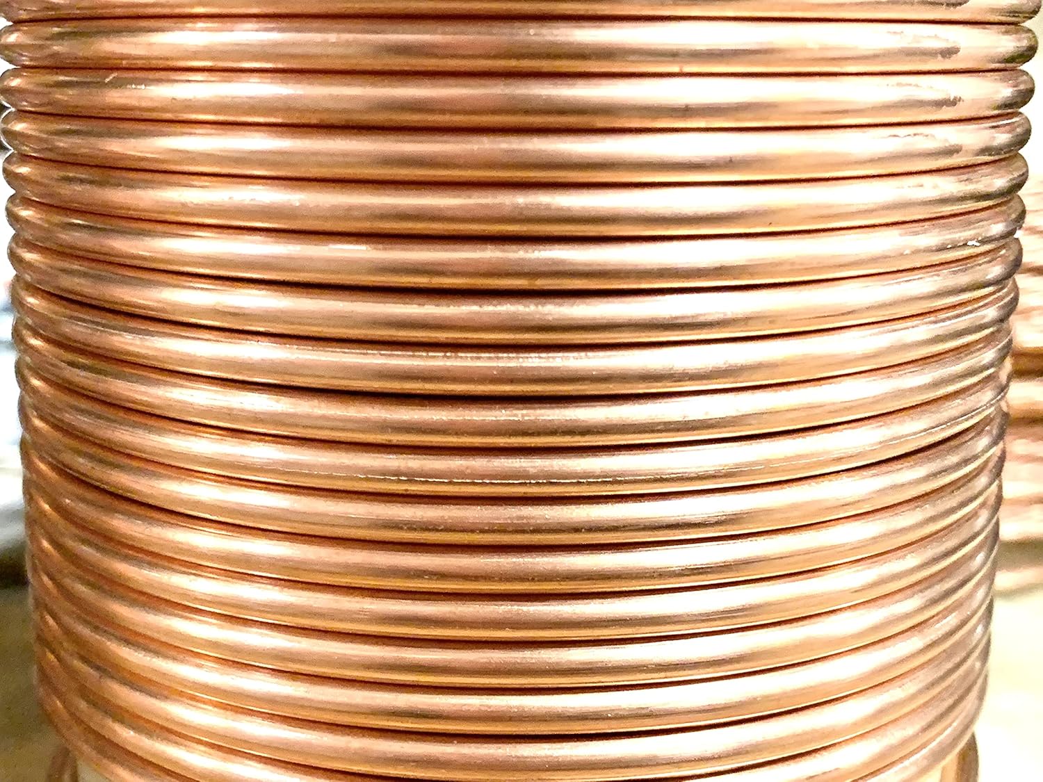 Soft Annealed Ground Solid Bare Copper 8 AWG 35 FEET Cables Electronic ...