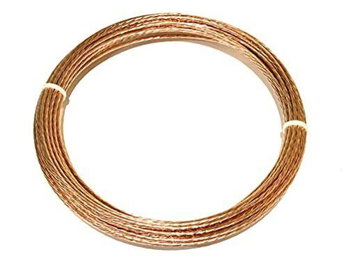 Soft Annealed Ground Wire Stranded Bare Copper 4 AWG 200A Service (50 ...