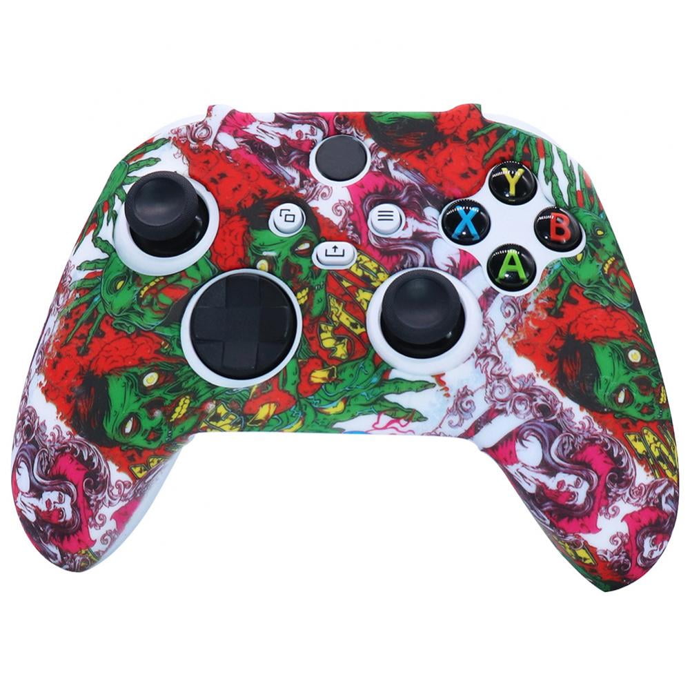 Soft Anti-Slip Silicone Controller Cover Skins Camouflage Protective ...