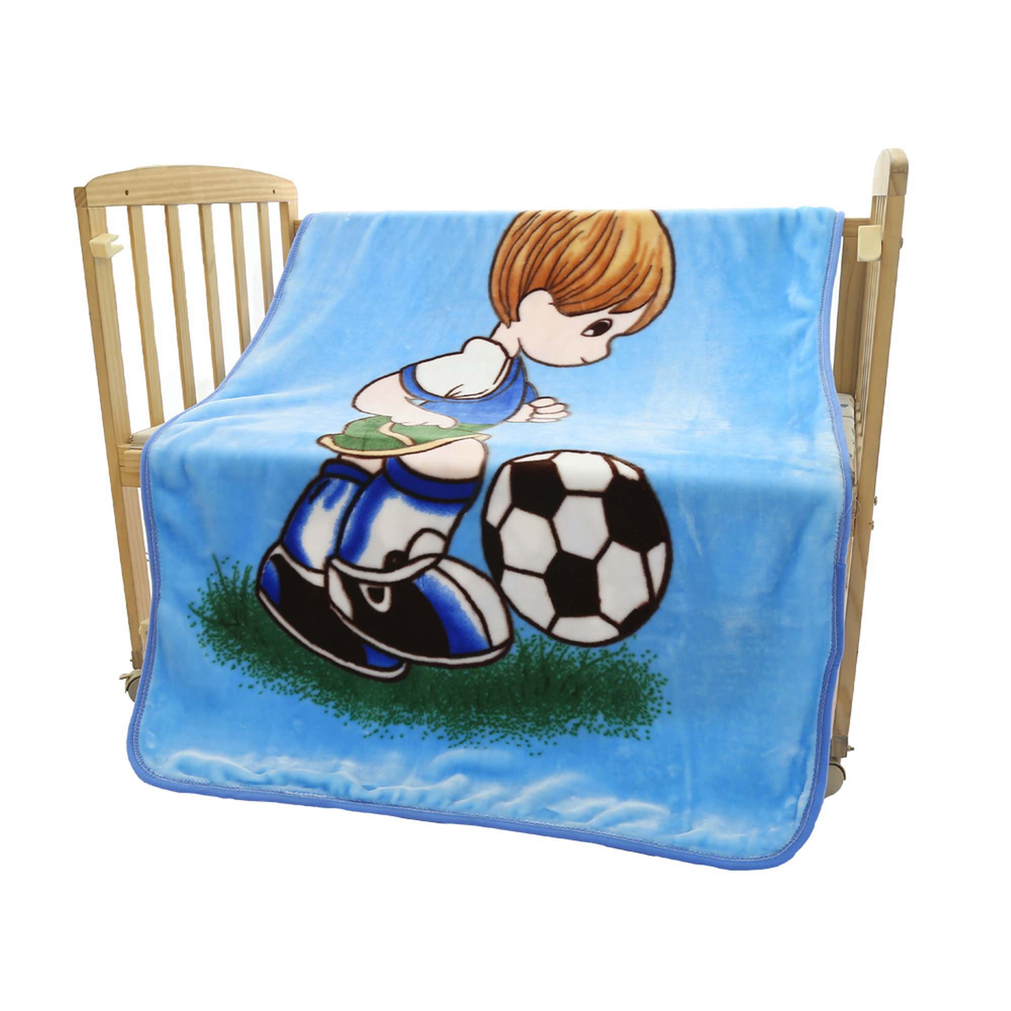 Soft Baby Blanket Plush Lovely Pattern Printed Warm Balnket2 Ply 38" x ...