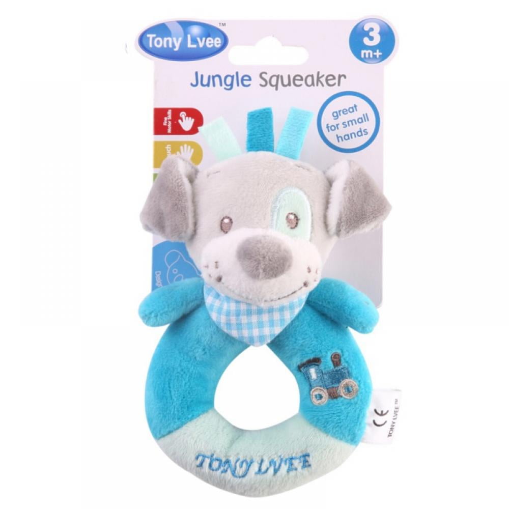 Soft Baby Rattle, for Newborns, Plush Stuffed Animal Rattle, Rattle ...