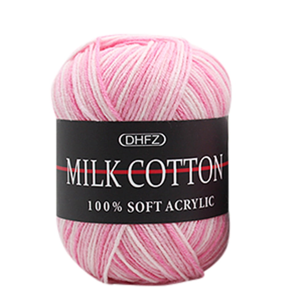 Soft Baby Yarn for Crocheting Variegated Yarn for Knitting,Milk Soft ...