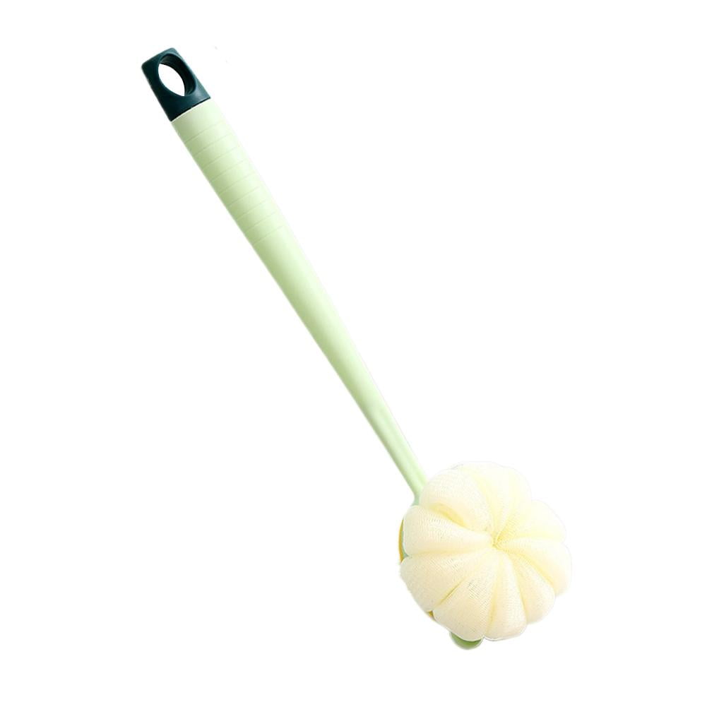 Soft Back Body Scrubber Brush Bristles Bath Shower Exfoliating Handle ...