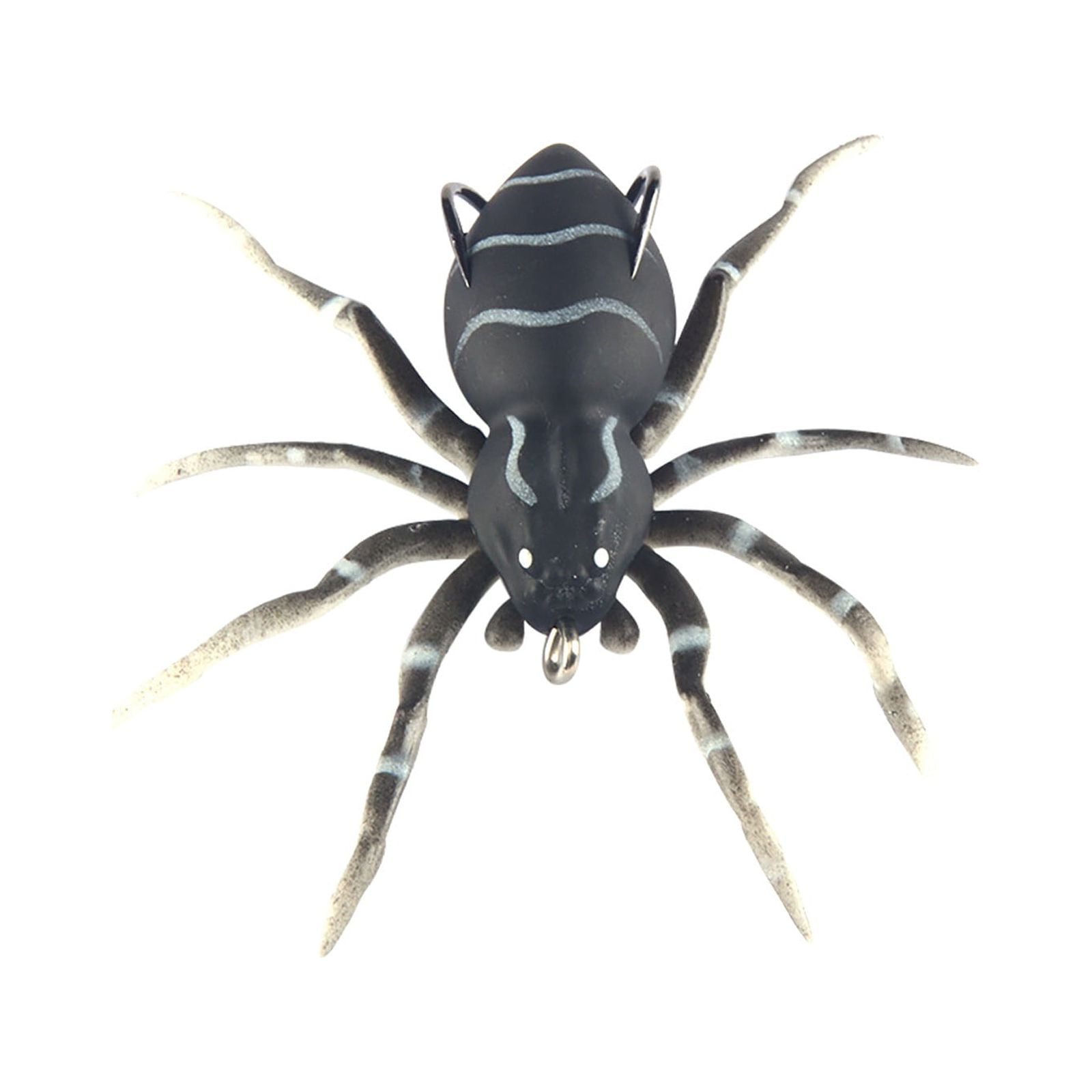 Soft Bait Silicone Fishing Lures Hooks , Realistic Spider Swimming ...