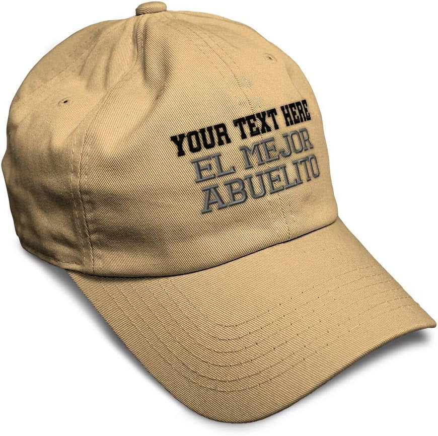 Soft Baseball Cap El Mejor Abuelito Grandpa A Grandpa Grandfather ...