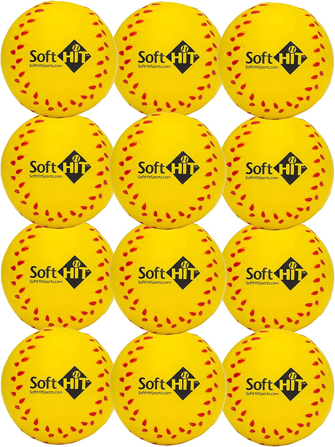 Soft Baseball/Softball Training Foam Ball - Walmart.com