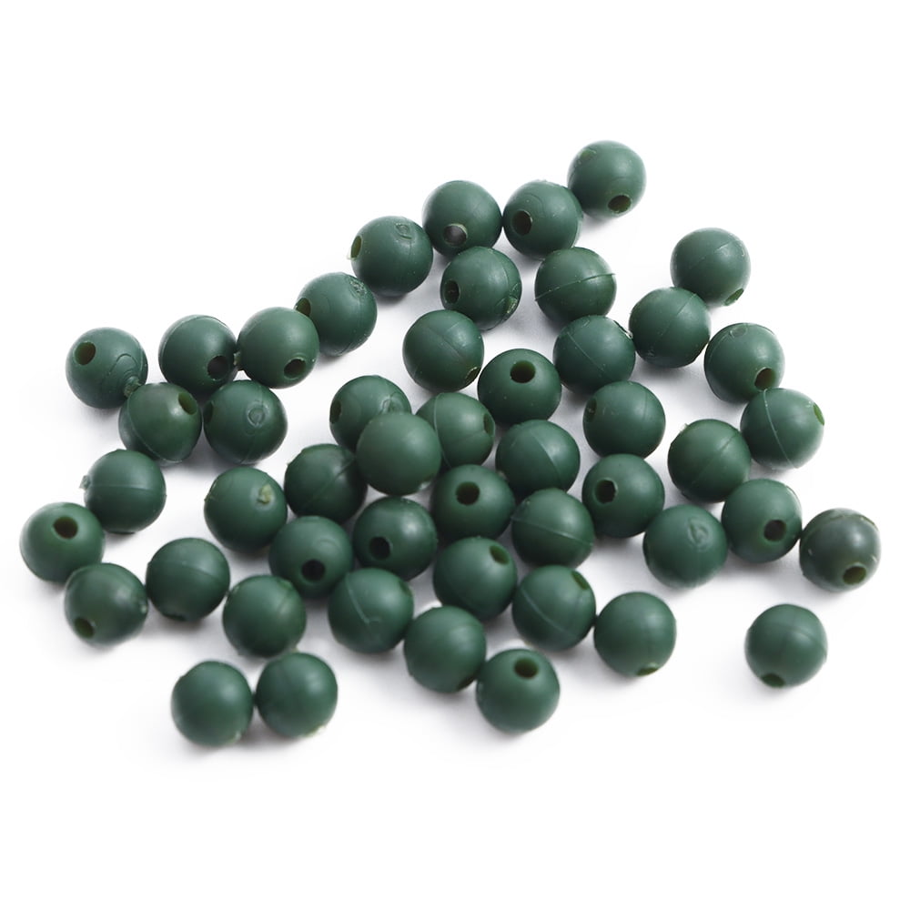Soft Bead with Hole Fishing Accessories Bobber Stopper Float Bead Stopper Fishing Beads Stopper ...