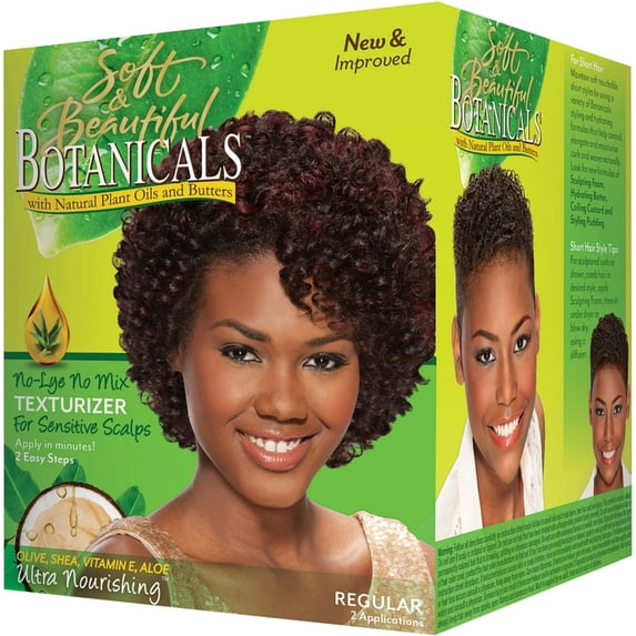 Soft & Beautiful Botanicals Texturizer Regular 1 ea (Pack of 6 ...
