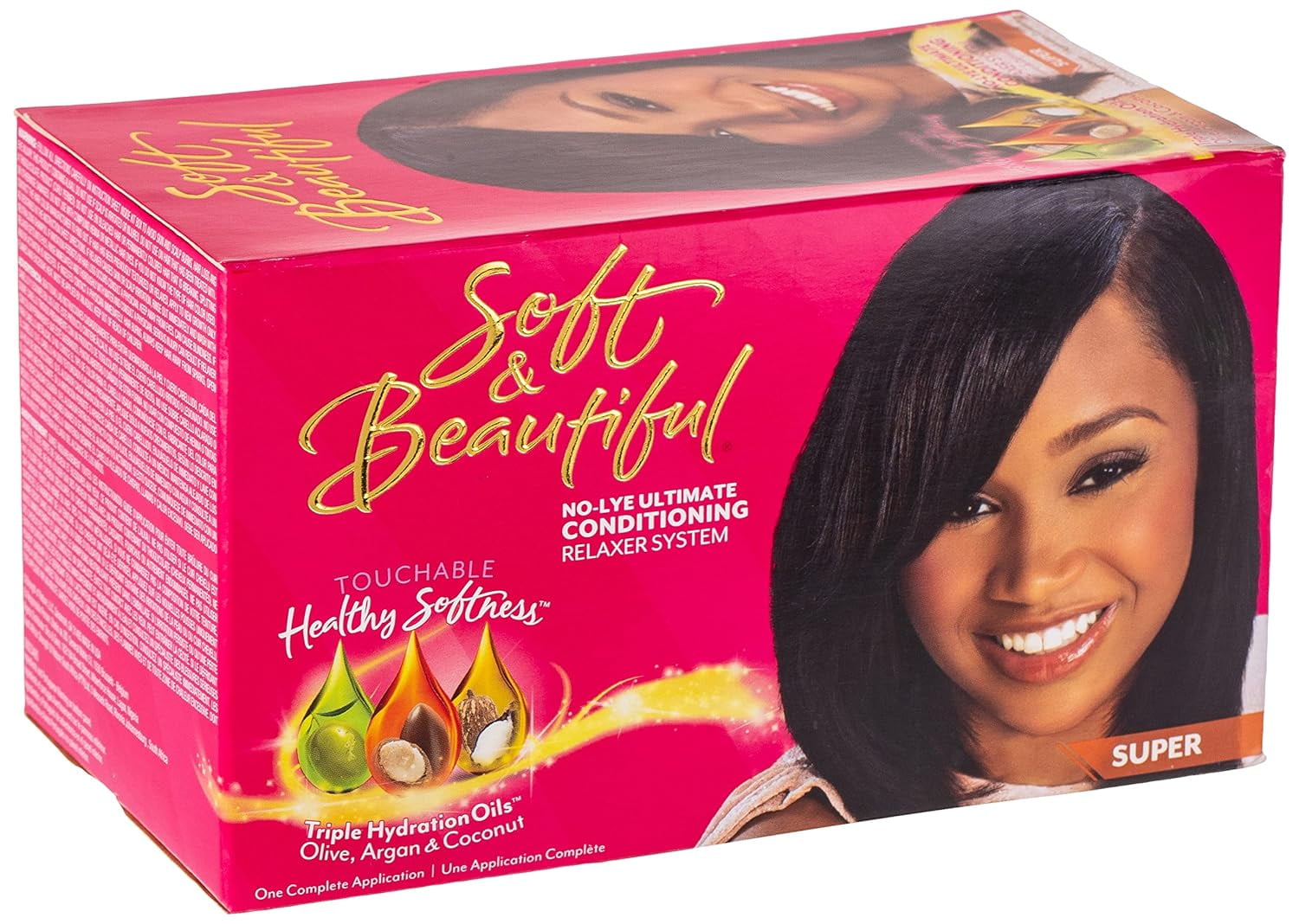Soft & Beautiful No-lye Ultimate Conditioning Relaxer System, Coarse, 1 ...
