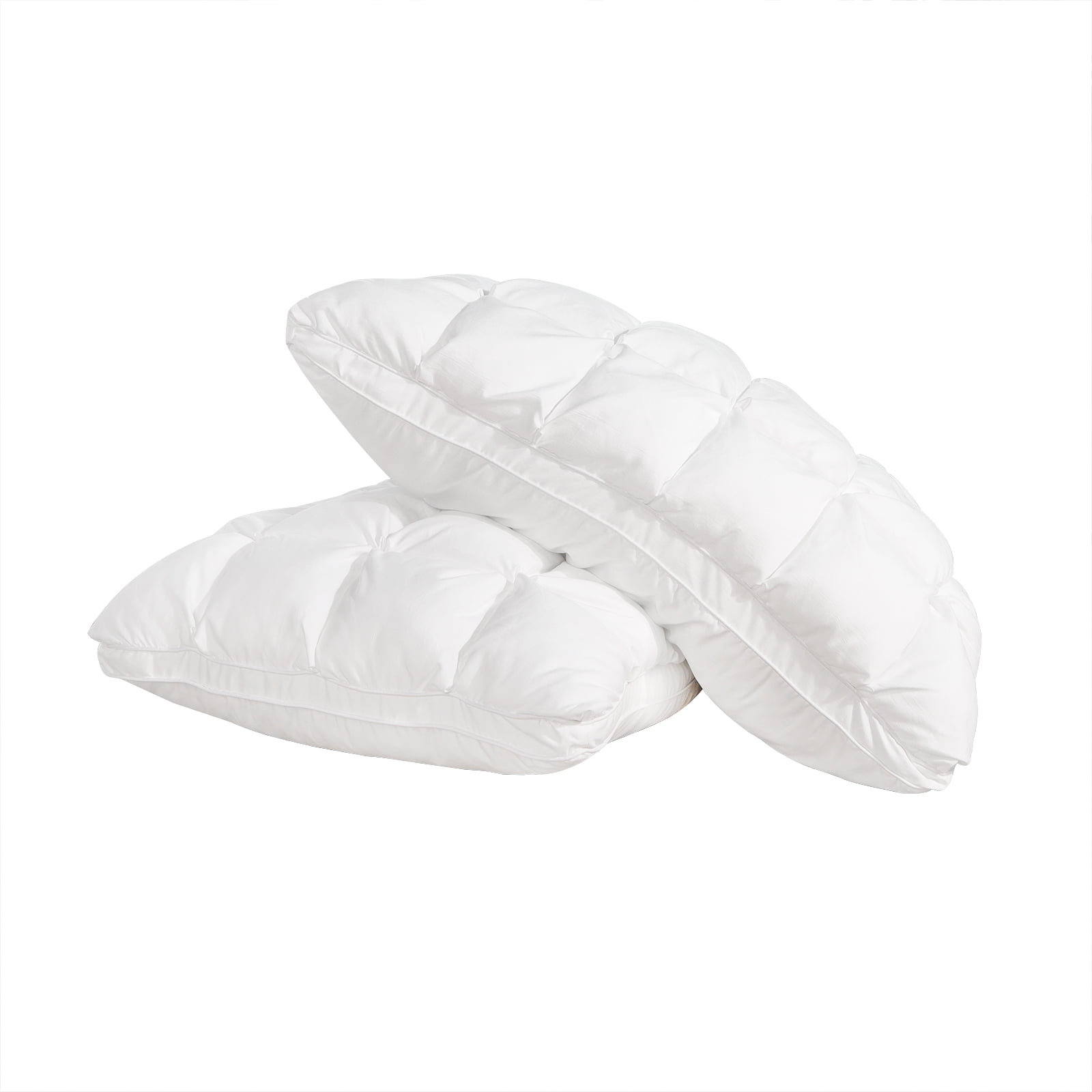 Soft Bed Pillows Set of 2, Luxury Thick Support Hotel Sleeping Pillows ...