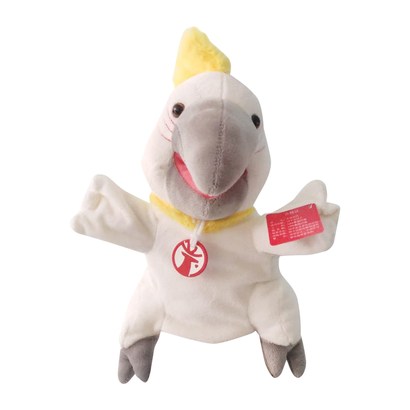 Soft Bird Parrot Plush Sleeve Hand Puppet Stuffed Doll Toy Kids Gift ...