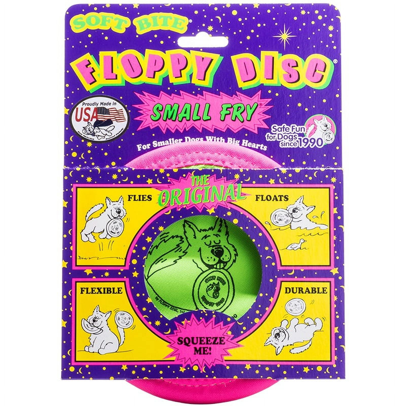 Soft Bite Floppy Disc Small Fry - (7\" Diameter) - Walmart.com