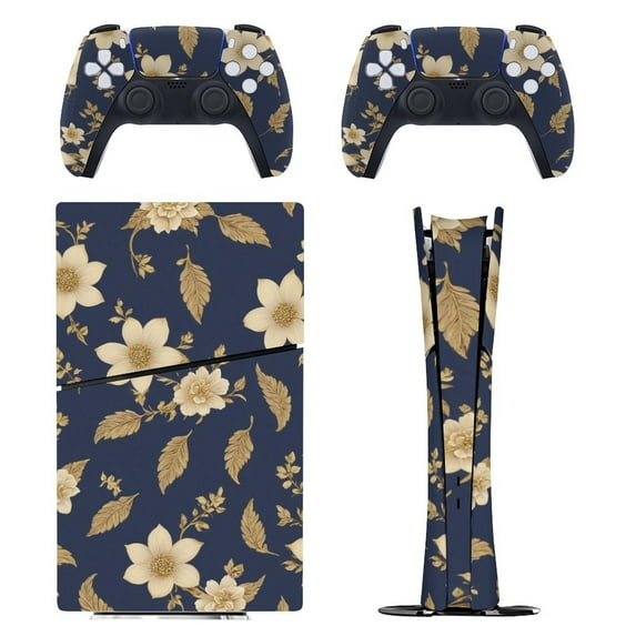 Soft Bloom Console Skin Bundle for PS5 Pro Slim Disc & Digital / PS4 ...