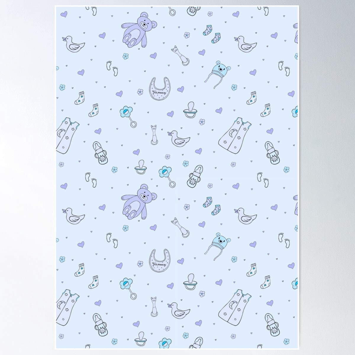 Soft Blue Baby Boy Design – Toys, Clothes, And Cuddly Teddy Bears ...
