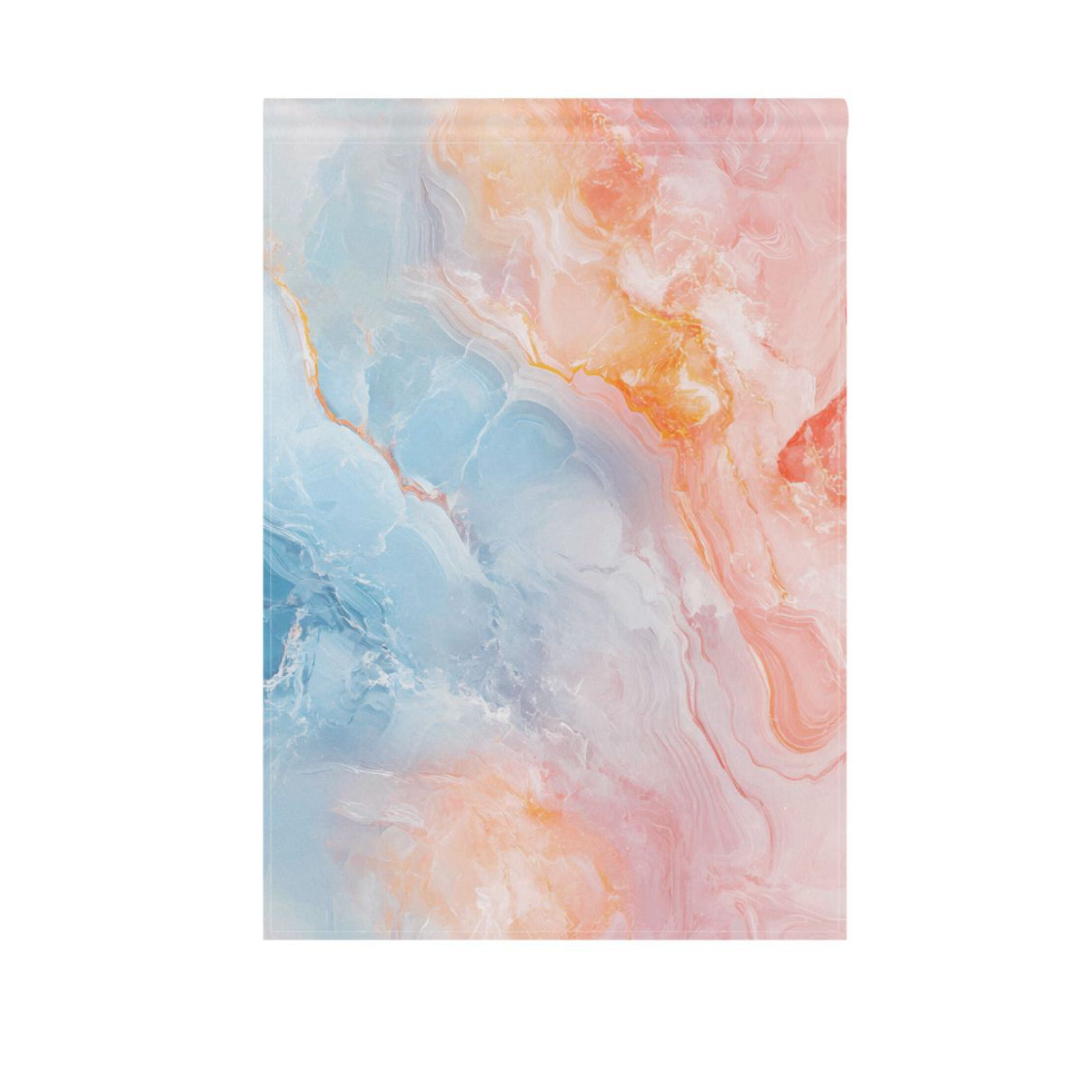 Soft Blue Pink Marble Garden Flag 12X18 Double Sided Yard Flags for ...