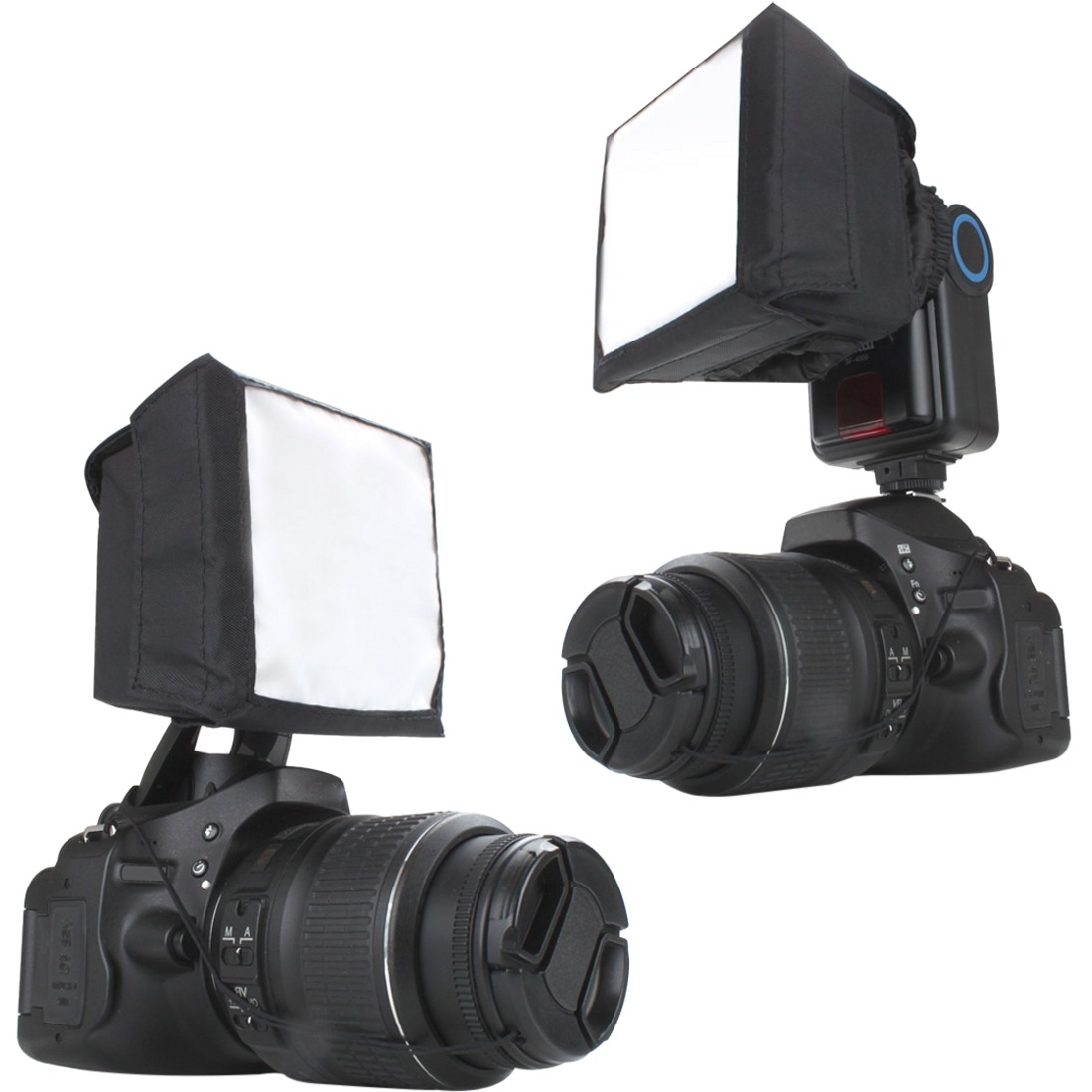 Soft Box Flash Diffuser with Dual Mounting - Walmart.com